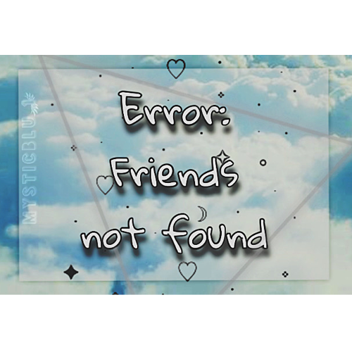 Error: Friends Not Found | Casting Call Club