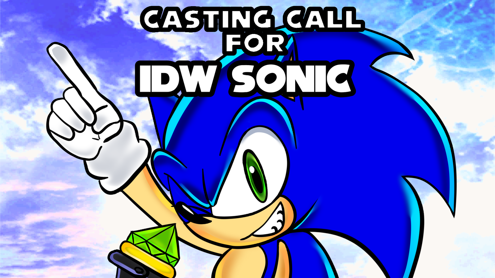 IDW Sonic Comic Dub Chaos Speedway Dubs | Casting Call Club