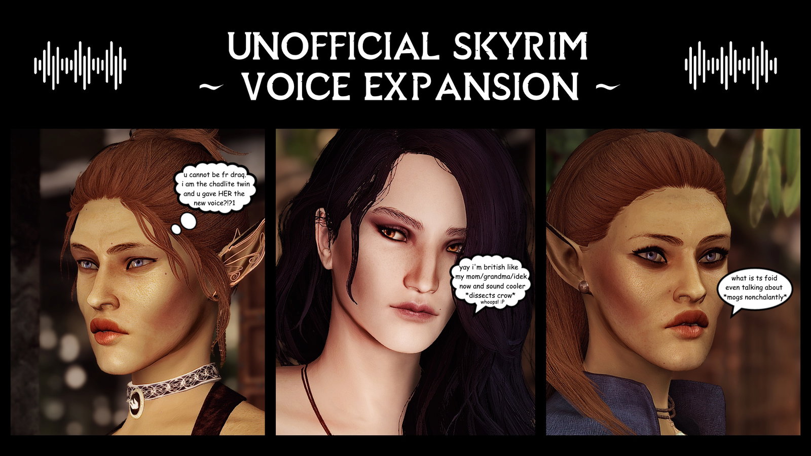 Unofficial Skyrim Voice Expansion (USVE) - Accented Women | Casting ...