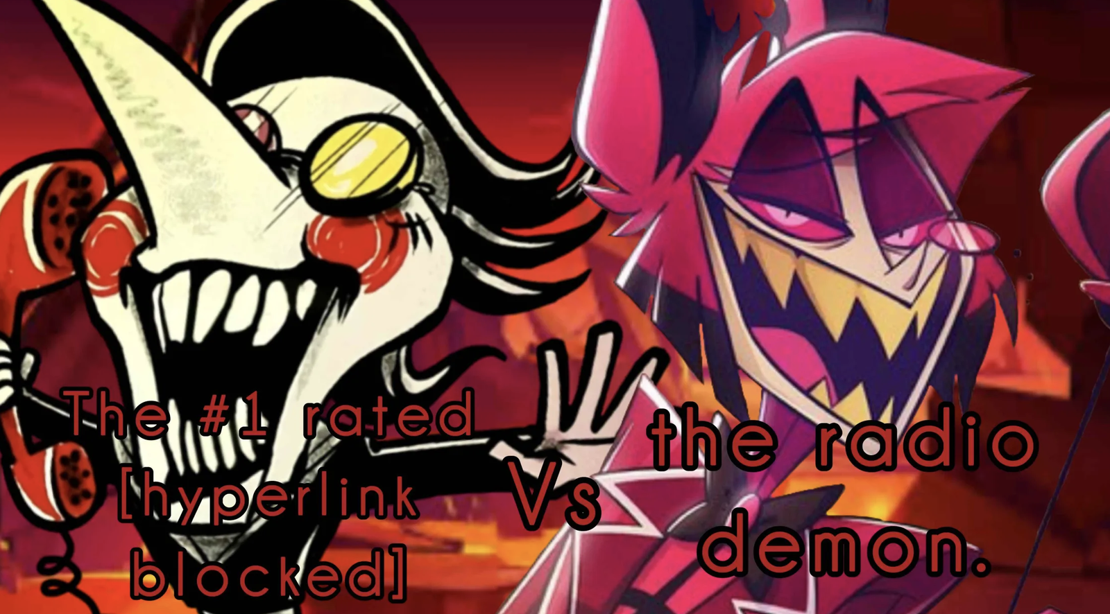 Spamton vs Alastor (Deltarune vs Hazbin Hotel) Ayano's Arena! | Casting ...
